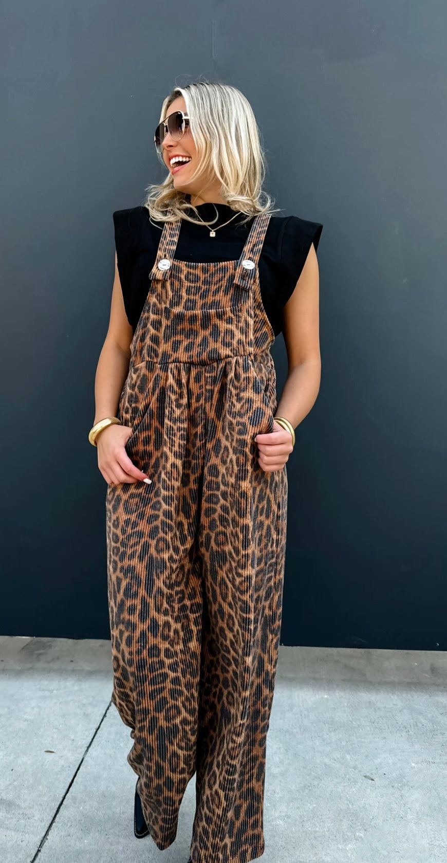 Cheetah Overalls – BennysBoutique